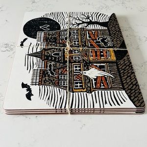 Pottery Barn | Dining | Pottery Barn Haunted House Cork Placemats ...